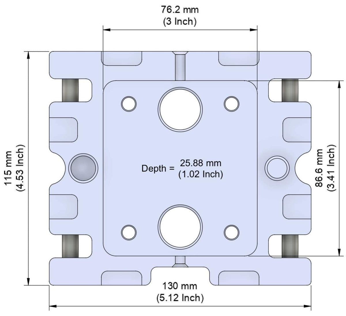 3D Printed Molds Template – Action BOX